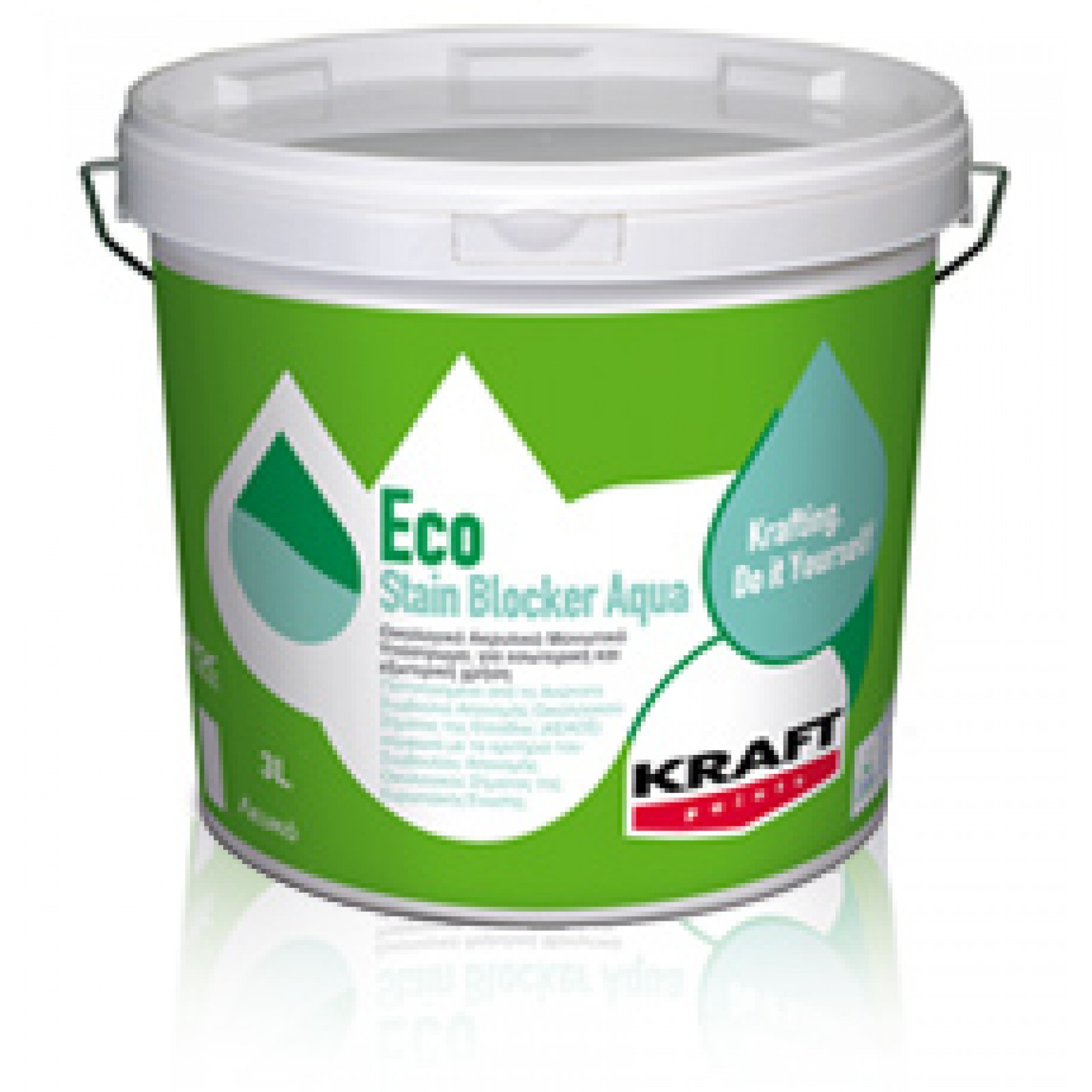 Eco Stain Blocker Aqua Kraft 3LT οικολογικό μονωτικό υπόστρωμαΧρώματα